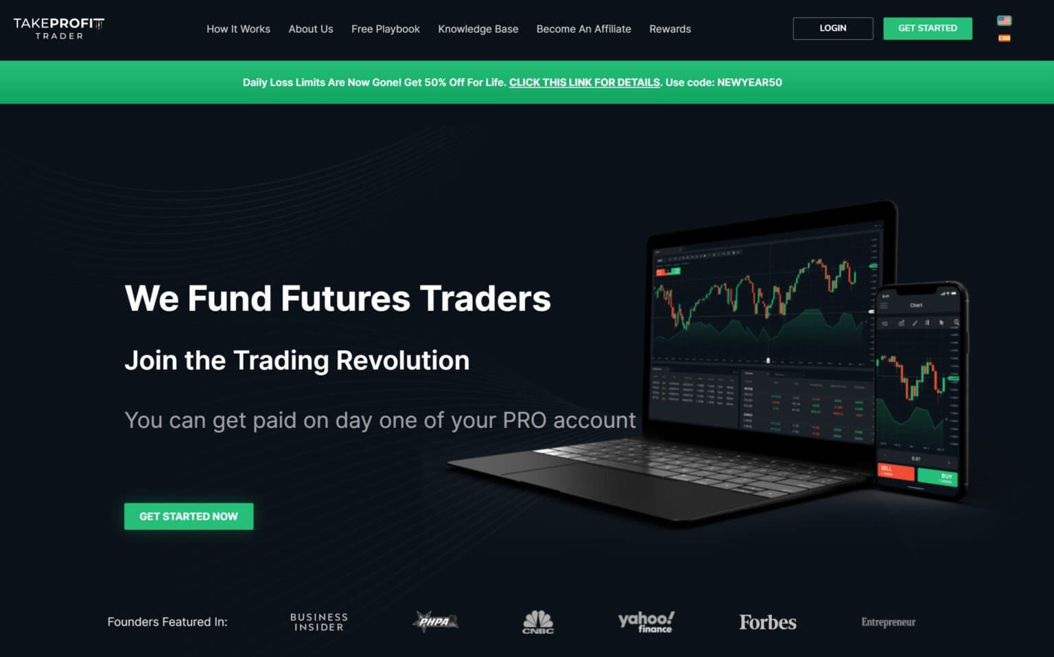 50% Off Take Profit Trader Promo code [February 2025]